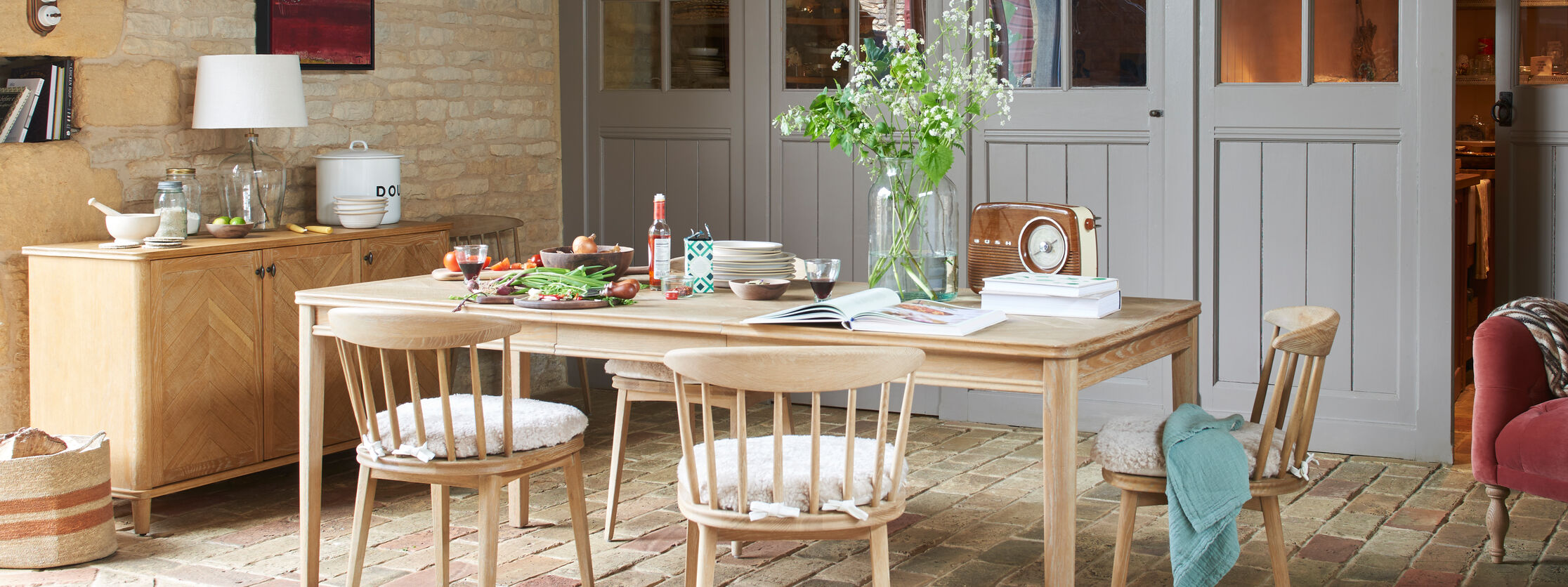 Kitchen furniture | Wooden tables and chairs | Loaf