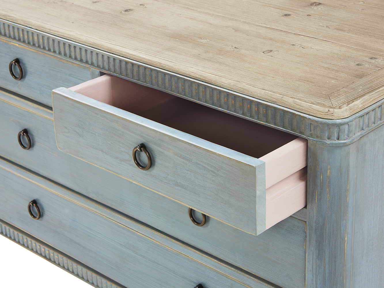 Rummage Chest of Drawers | Painted wooden bedroom drawers | Loaf