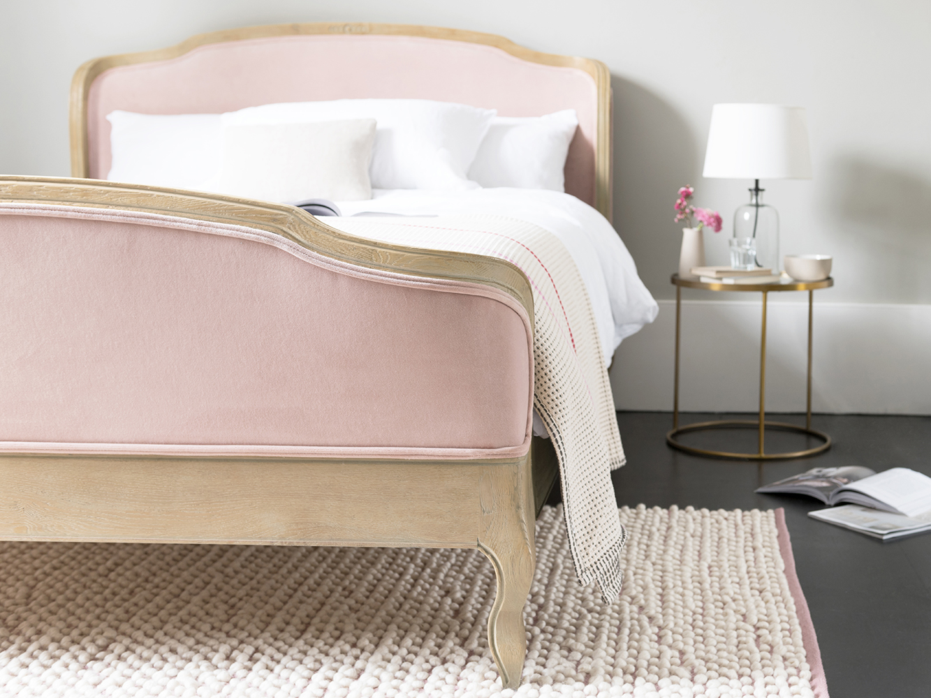 Joëlle Bed | French Style Sleigh Bed | Loaf | Loaf