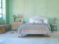 Sugar Puff Bed | Handmade French Style Bed with Padded Headboard | Loaf