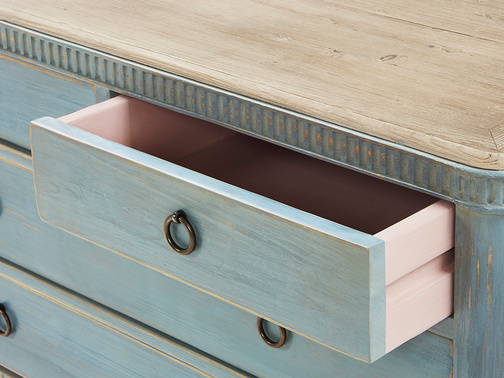 Rummage Chest of Drawers | Painted wooden bedroom drawers | Loaf