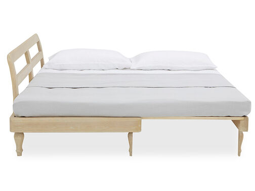 Parley Oak Daybed | Handmade Pull Out Daybed with Bolsters | Loaf