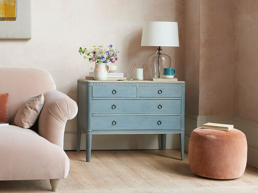 Rummage Chest of Drawers | Painted wooden bedroom drawers | Loaf