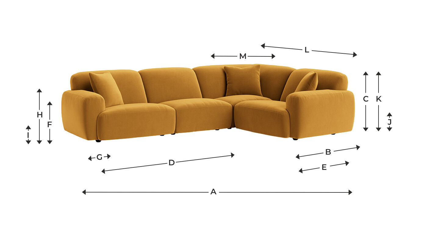 Squishblocks Modular Corner Sofa | Plump-free Easy Access Modular ...